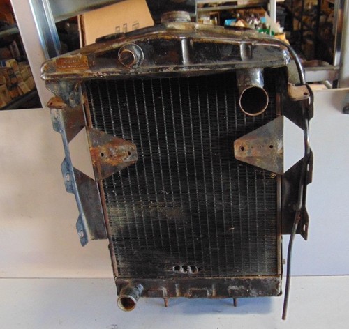 MG TD Radiator-Been Worked 7 Ways Till Sunday.-Stay Away From Car Shows ...
