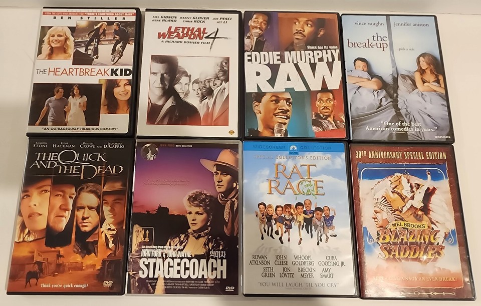 Blu Ray DVD Lot 45 Movies 4k Disney Pixar Action Comedy Drama Cocoon ...