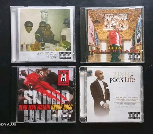 mix Lot of 4 CDs 90s/00s Hip Hop Rap 2 PAC Snoop 🐶 | eBay