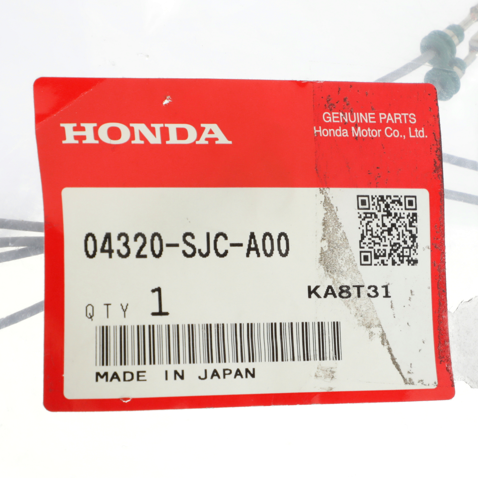 Genuine Acura Sub-Cord (0.5) (10 Pieces) (Gray) 04320-SJC-A00 for sale ...