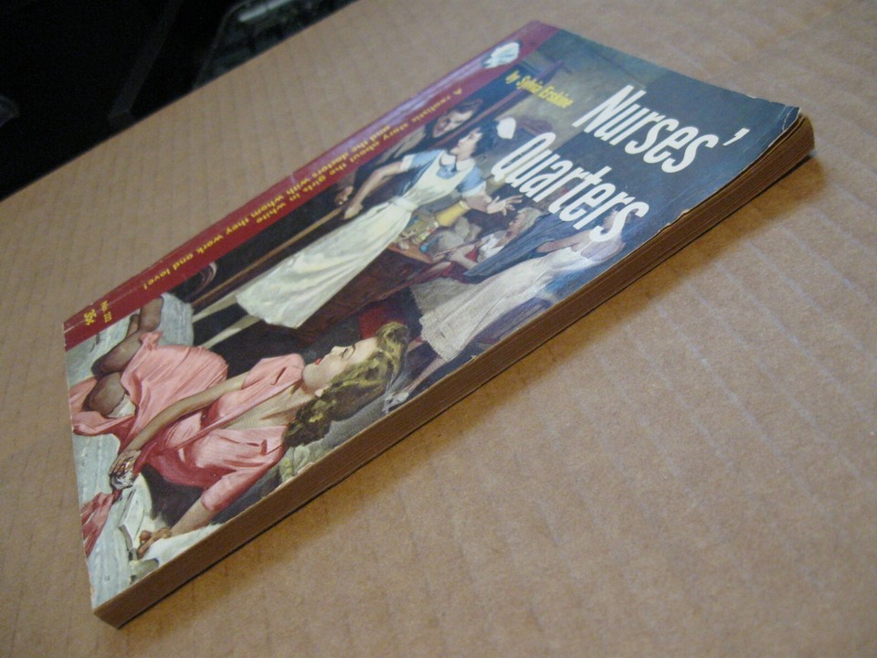 Vintage GGA Noir Pulp Digest PB NURSES' QUARTERS Sylvia Erskine Rudolph ...