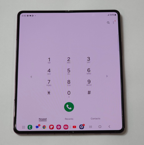 Samsung Galaxy Z Fold4 F936U Screen Hinge AMOLED Burgundy MINT OEM ...