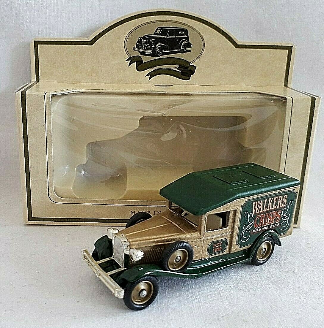 LLEDO+PROMOTIONAL+1936+PACKARD+VAN+WALKERS+CRISPS+GOLD+GREEN+DIECAST ...