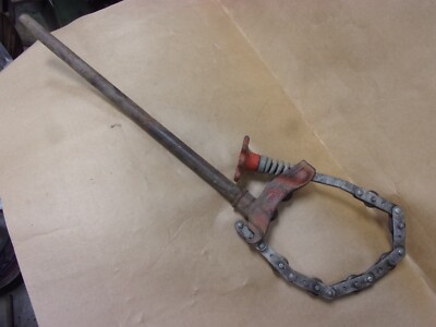 JRS Talon Tools No. 2 Adjustable Chain Cast Iron Clay Soil Drain Pipe ...