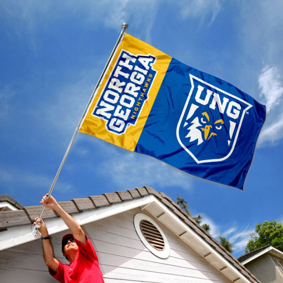 University of North Georgia Nighthawks NCAA Flag Tailgating Banner | eBay