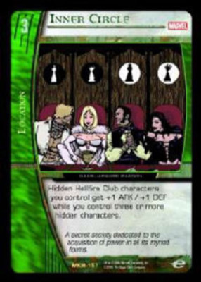 VS System: Inner Circle - Foil [Played] Marvel X-Men TCG CCG Classic ...