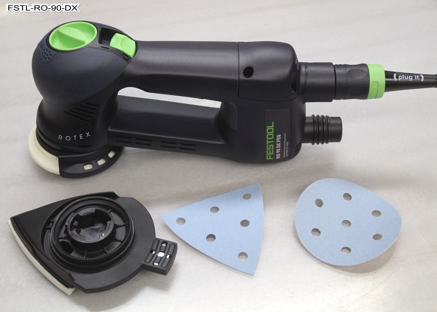 90mm Sanding Discs Wet and Dry For Festool Rotex RO Sandpaper Pads Grit ...