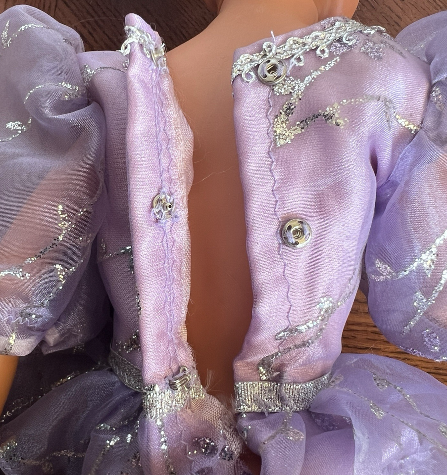 Vintage Handmade Ruffles Dress For 18" Doll Barbie Tiffany Crissy ONLY ...