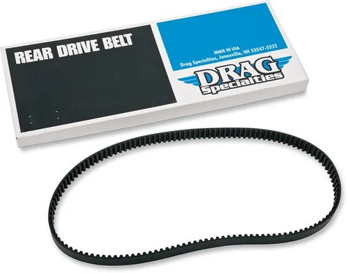 DS Carbon Fiber 136 Tooth Rear Drive Belt for Harley Dyna Low Rider ...