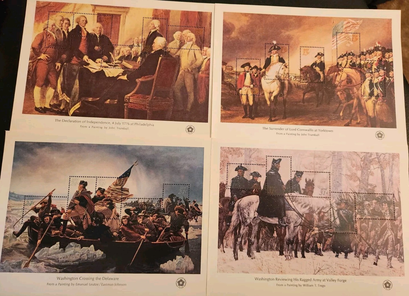 USA Stamps Scott #1686-1689 Souvenir sheets MNH | eBay