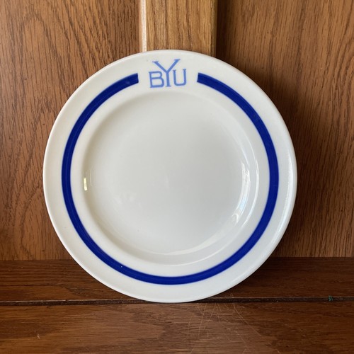 BYU Brigham Young University 6" PLATE Mayer China USA Restaurant Ware ...