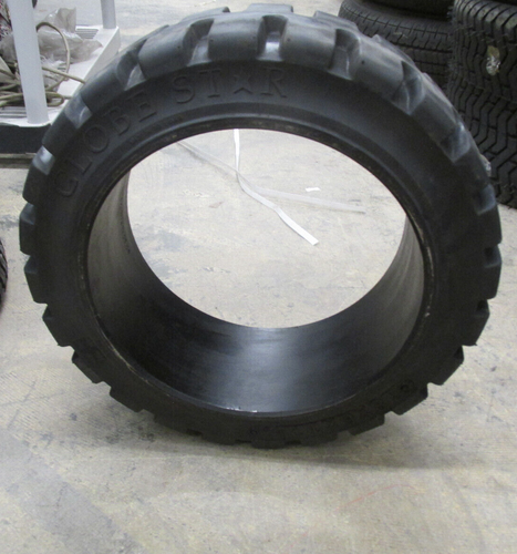 18X6X12 Globestar Forklift Tire 18 X 6 X 12-1/8 Black Traction 673493 ...