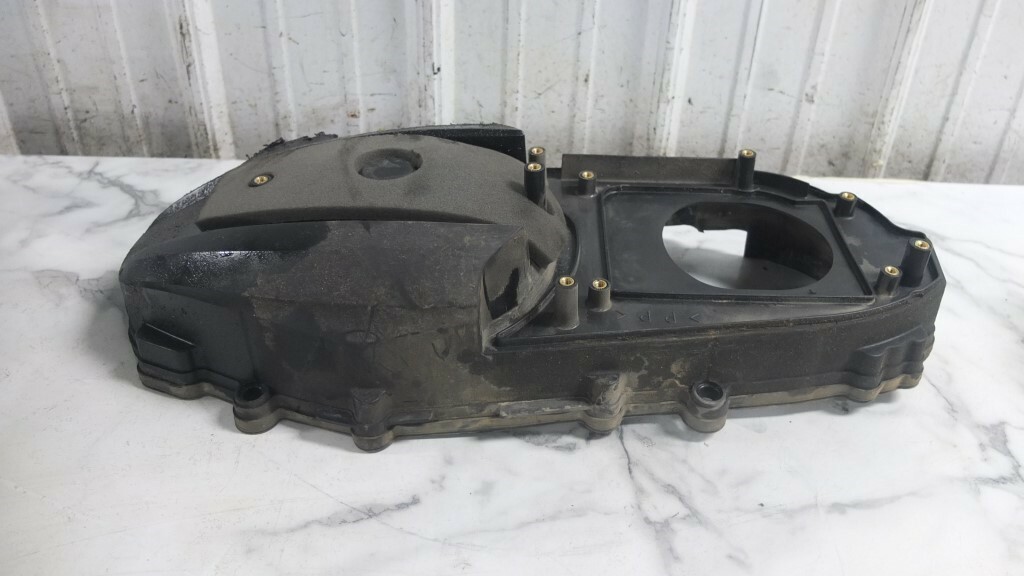 07 Yamaha YP400 YP 400 W Majesty Scooter Outer Engine Motor Side Cover ...