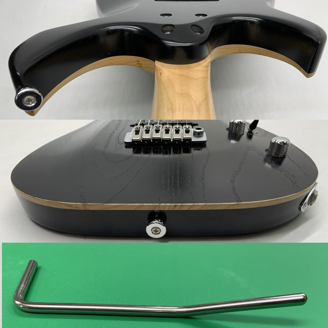 Bacchus Electric Guitar GRACE-AT/BW BLK/OIL w/gig bag & Arm Bacchus Electric Guitar GRACE-AT/BW BLK/OIL w/gig bag & Arm