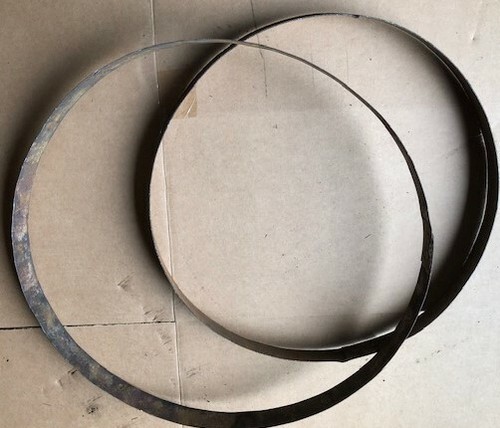Wine Whiskey Barrel Hoop Band Ring Rusted - Patina - Repurpose ...