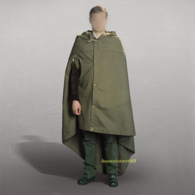 Original Russian USSR Army Soviet Cloak Military Tent Poncho Hooded ...