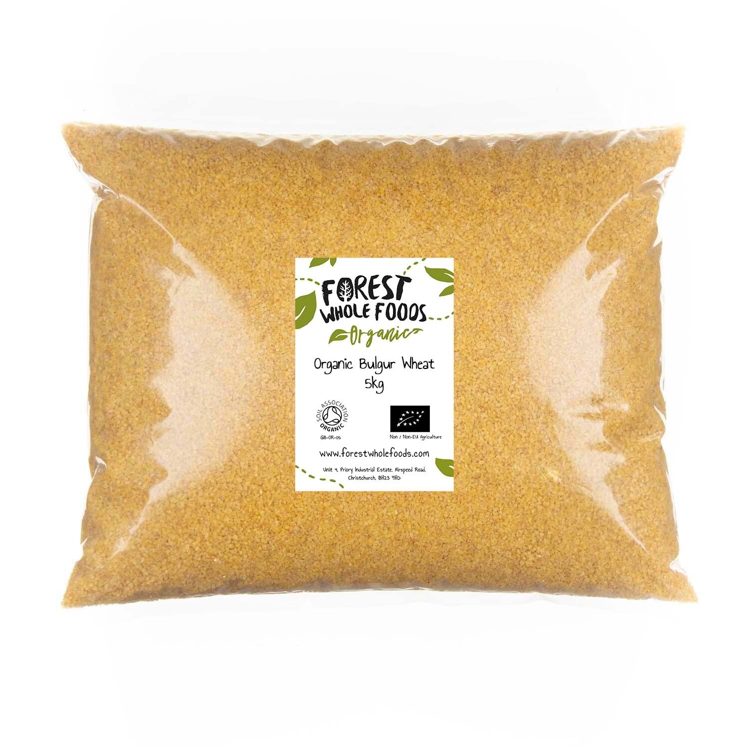 Organic Bulgur Wheat (Bulghur, Bulgar) 5kg - Forest Whole Foods | eBay