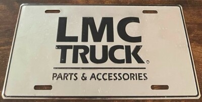 LMC Truck Parts & Accessories Booster License Plate Classic Car Antique ...