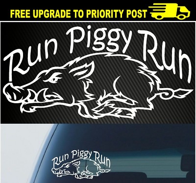 Hunting Car 4x4 Wild Pig Ute Hog Boar Sticker Decal 200mm | eBay Australia