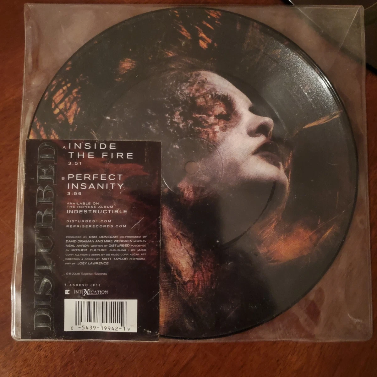 Disturbed Inside The Fire