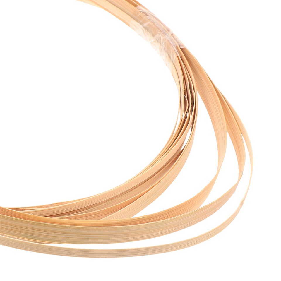 3 Rolls Wood Rattan Wrapping Bamboo Strips for Furniture Crafts ...