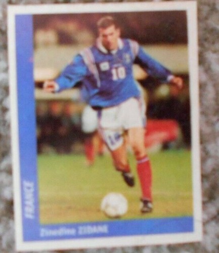 US Zinedine Zidane Card #133 Futbol/Soccer DS France 98 REYAUCA | eBay