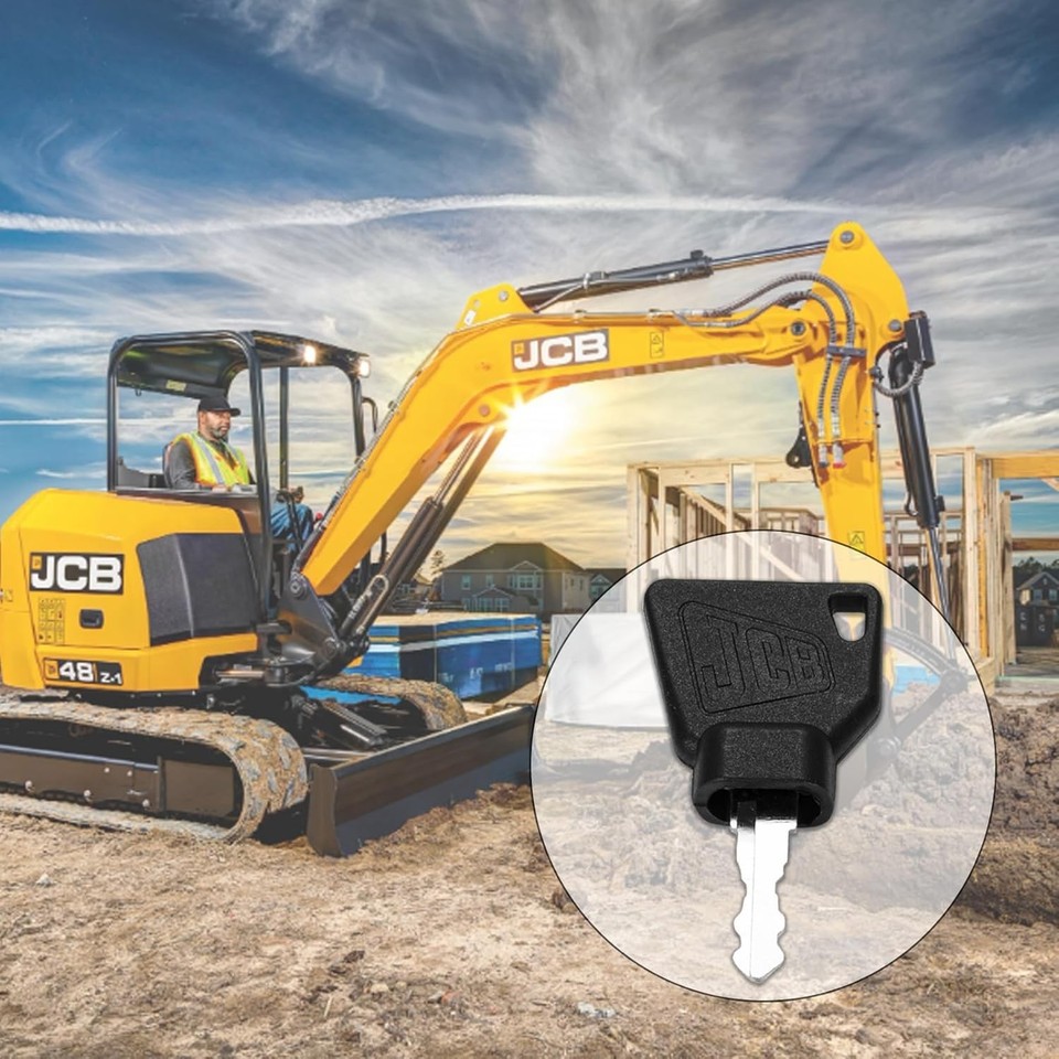 2PCS JCB Bomag 14607 Master Plant Keys Excavator Digger & Dumper ...