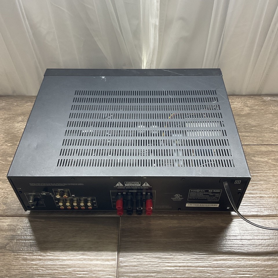 Insignia NS-R2001 2 Channel AM FM Stereo Receiver - TESTED | eBay