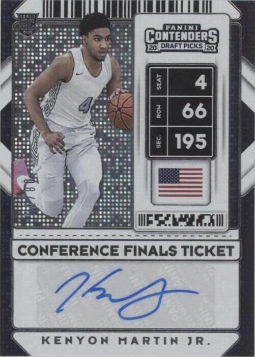 2020-21 Panini Contenders Draft Picks - Sticker Autographs Kenyon ...