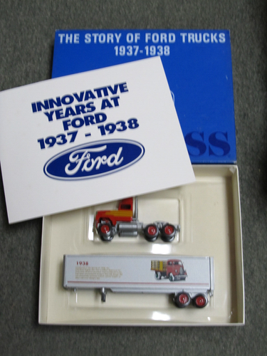 Winross Ford Story 1937 - 1938 Tractor and Trailer IN ORIGINAL BOX | eBay