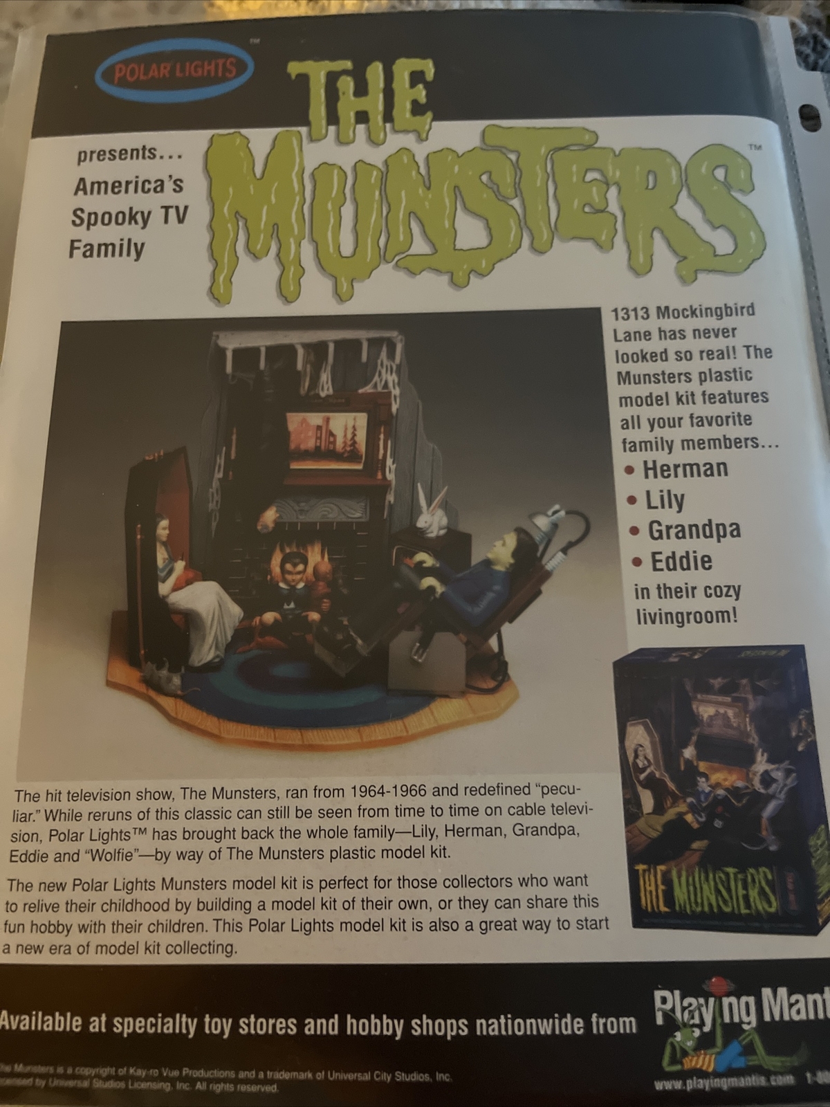 Vtg.Monster Scene Magazine No.11 Herman Munster on Cover. 1997 Mint | eBay