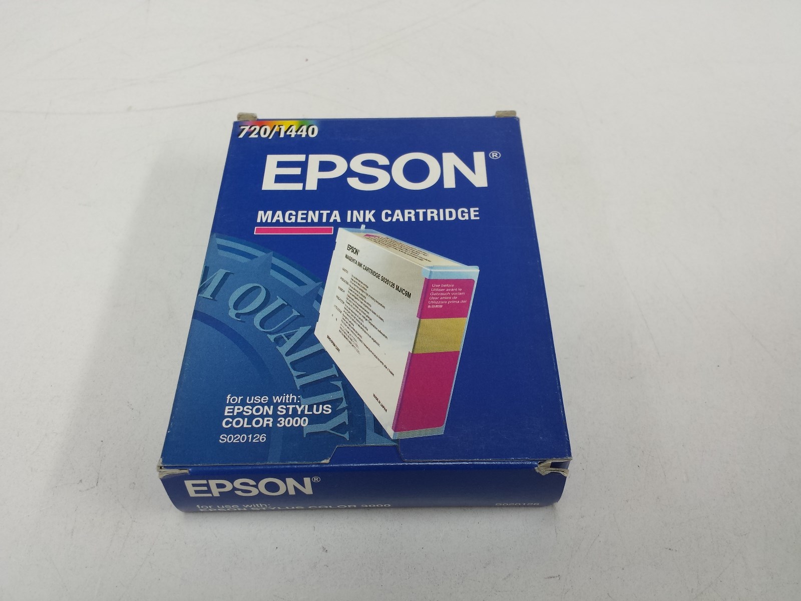 Epson Stylus Color 3000 Magenta Ink Cartridge S020126 for sale online ...