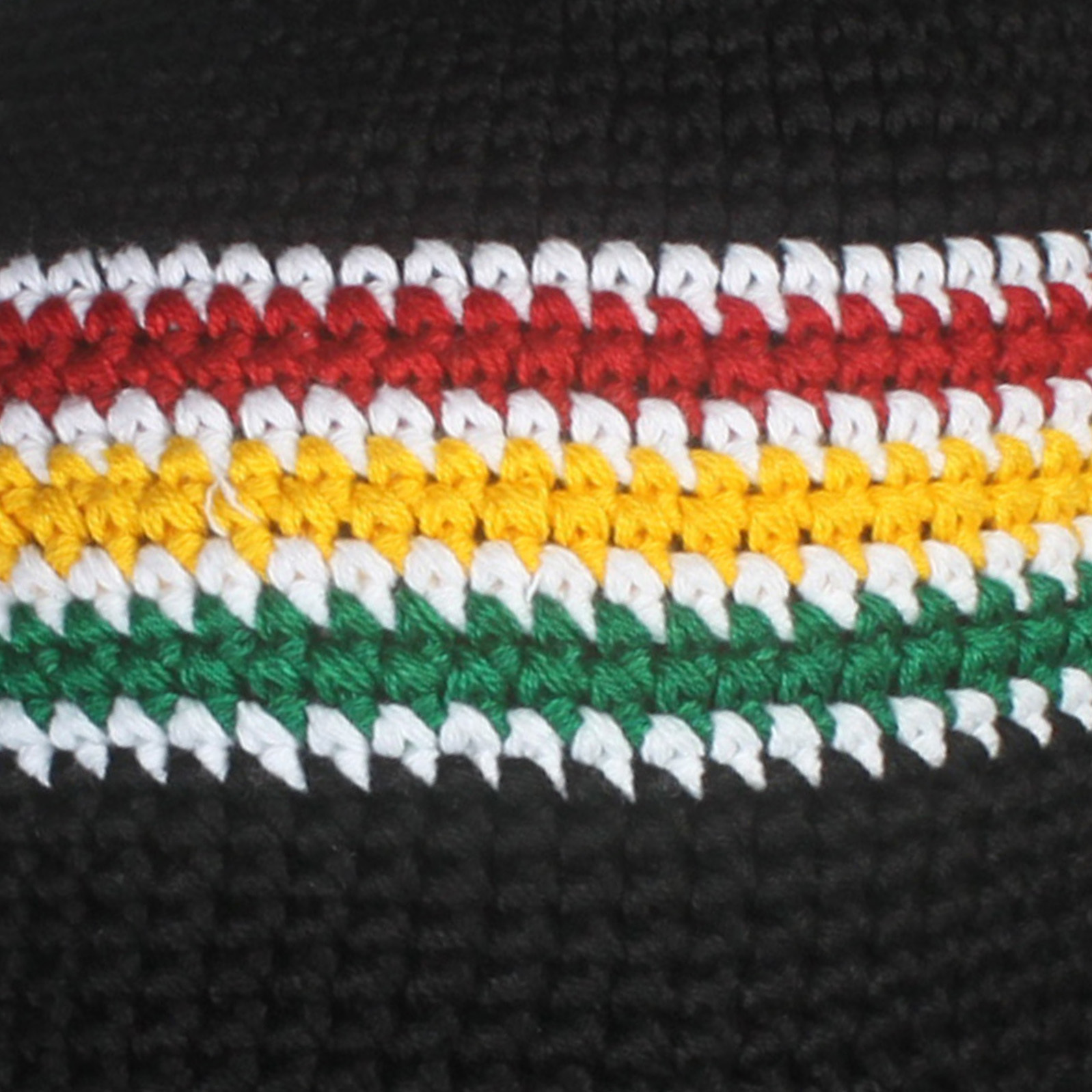 Skullcap Skull Cap Kufi Rasta Surfer Reggae Jamaica Handmade 100% ...