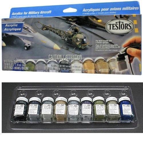 Testors 9136 Aircraft Acrylic Paint SetFOr Plastic Modle Kit | eBay