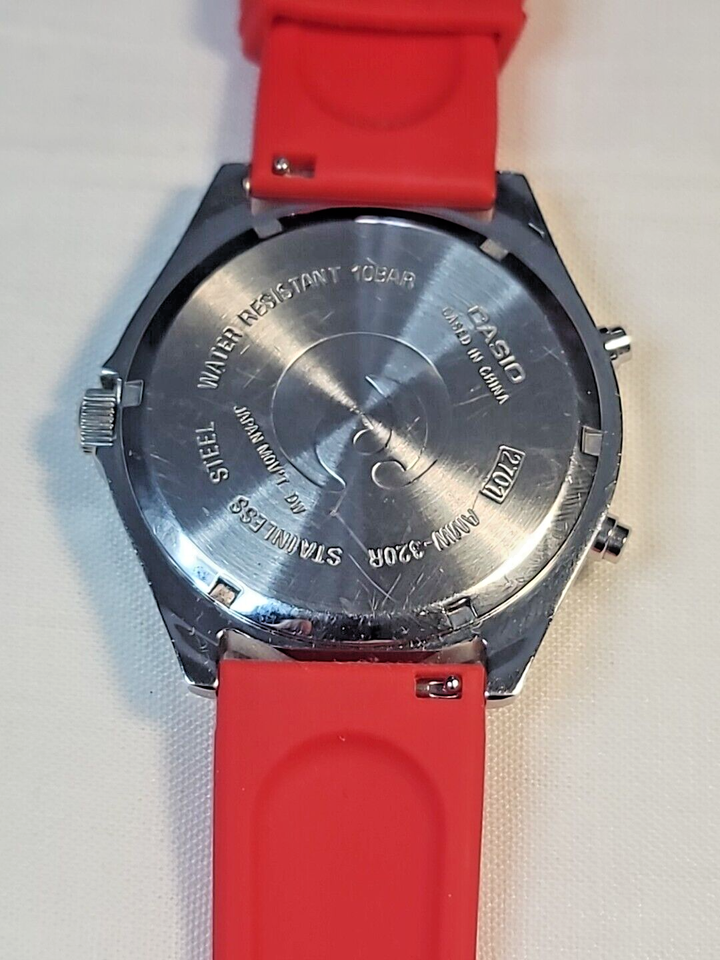 VTG Men's ANALOG-DIGITAL Watch CASIO "Arnie" (2701) AMW-320R. Alarm ...