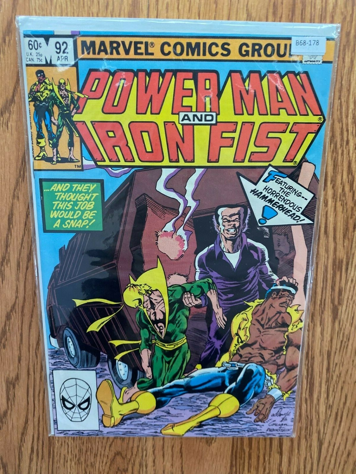 Power Man and Iron Fist #92 1983 High Grade 9.2 Marvel Comic Book B68 ...