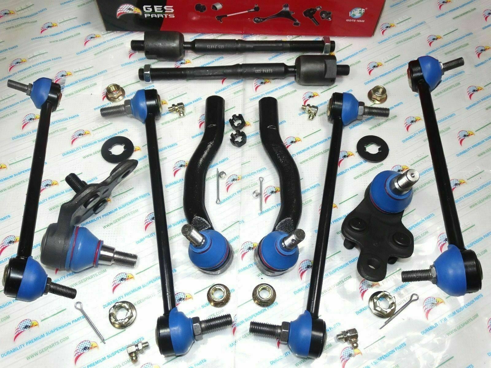 10 Front Suspension Steering For 2007-2011 Toyota Camry EV800085 ...
