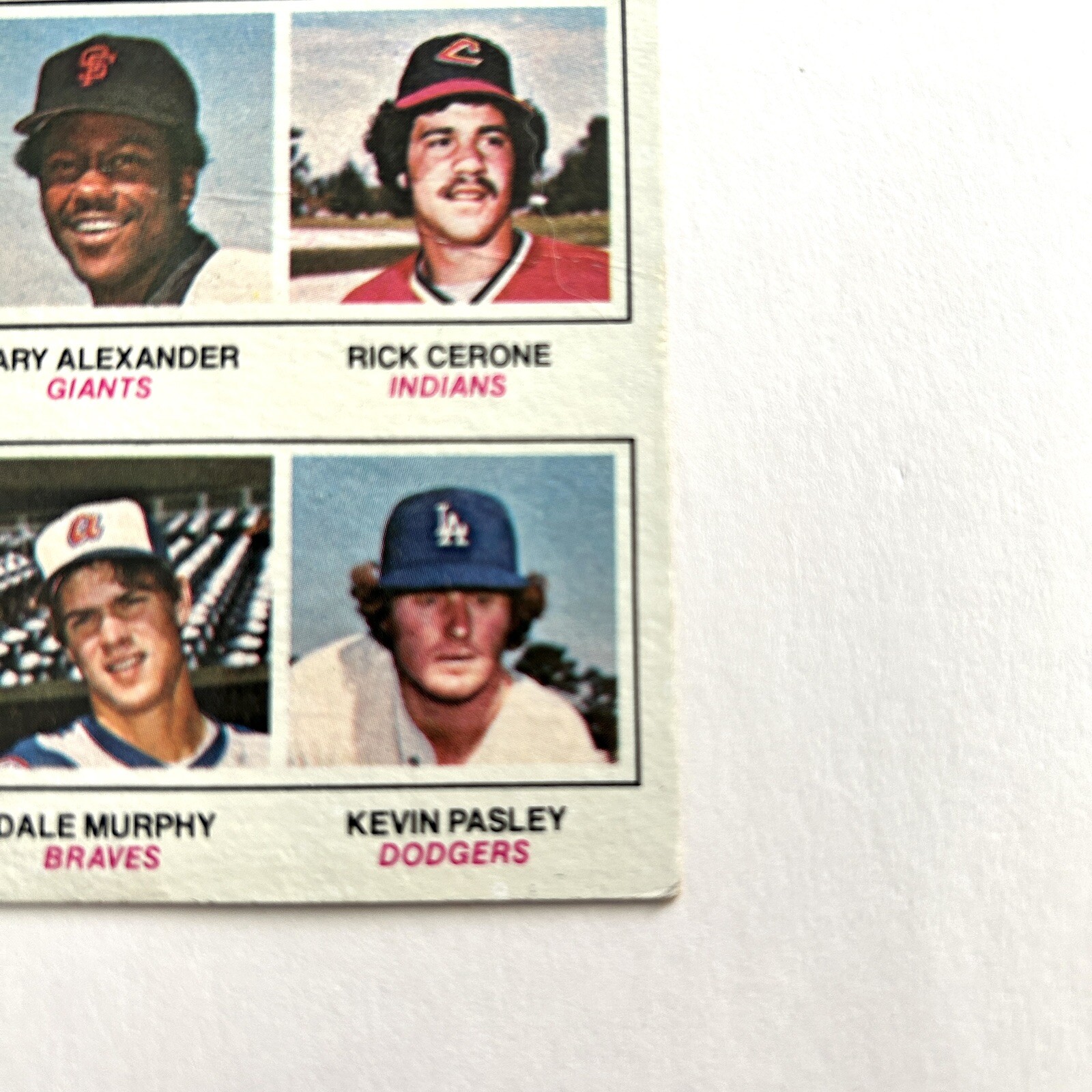 1977 Topps Baseball #476 Dale Murphy Rookies Catchers (Rookie Card) | eBay