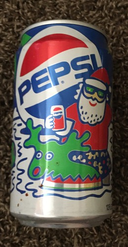 Santa and Reindeer Holiday Pepsi Can | eBay