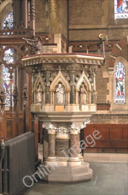 Photo 6x4 St Mark, Dalston, London E8 - Pulpit Stoke Newington c2002 | eBay