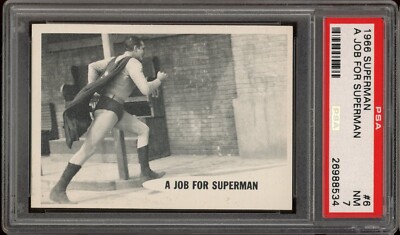 1966 Superman #6 A Job For Superman PSA 7 | eBay