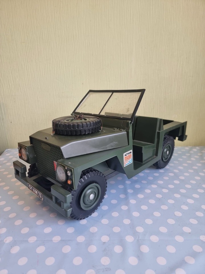 Vintage Original Action Man Land Rover Very Nice Condition | eBay UK