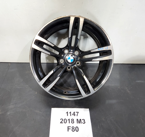 OEM BMW F80 F82 F83 M2 M4 Front Rim Wheel 19x9" ET29 Double Spoke Style ...
