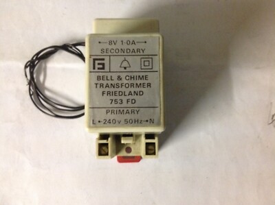Vintage 753 FD Friedland secondary Bell & Chime transformer | eBay UK