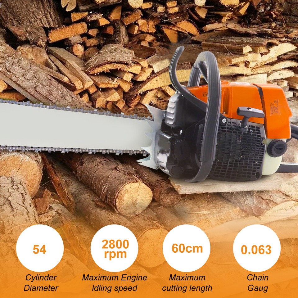 36Inch 91.6cc Top Handle Chainsaw 5.2kw 7.0HP Gasoline Power For Stihl ...