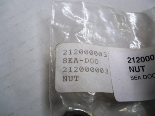 New OEM Seadoo Elastic Lock Nut Part Nubmer 212000003 | eBay
