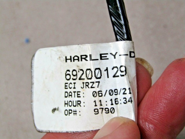 Harley Davidson OEM Touring Rear Light Wiring Harness 69200129 for sale ...