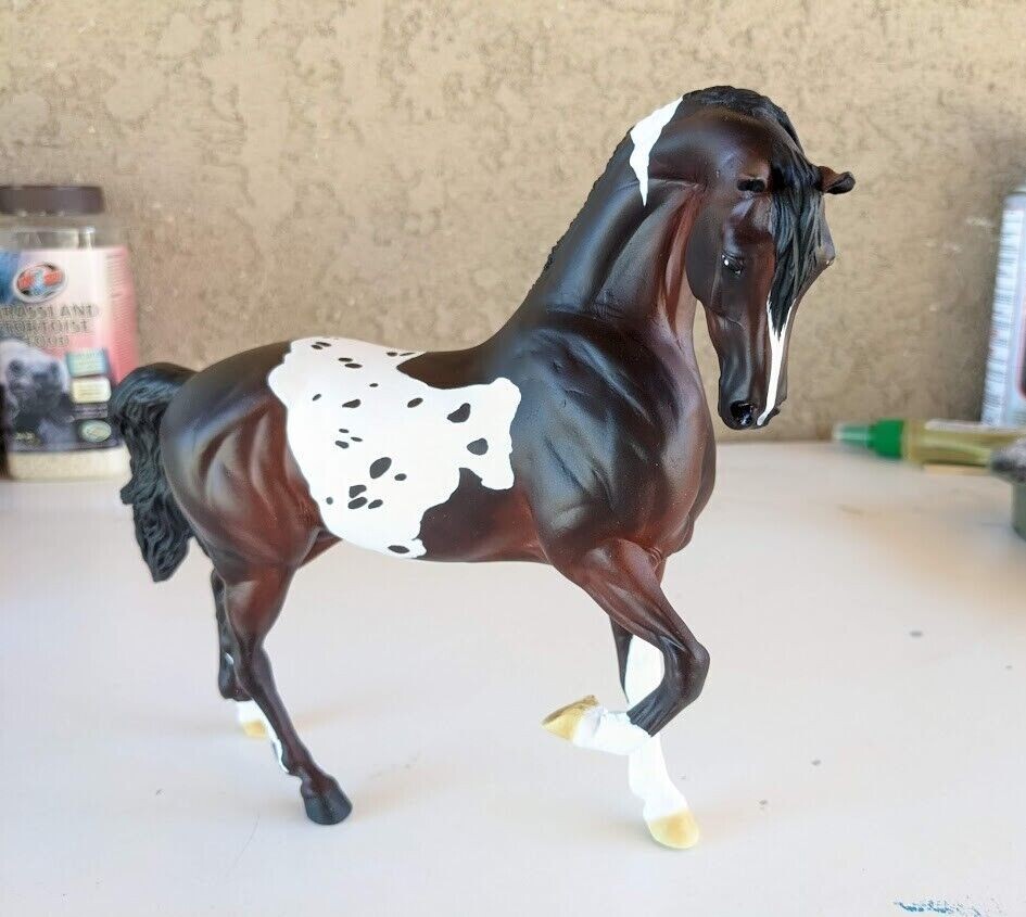 Drastic Custom Breyer Mustang Mare to Appaloosa Arabian - Traditional ...