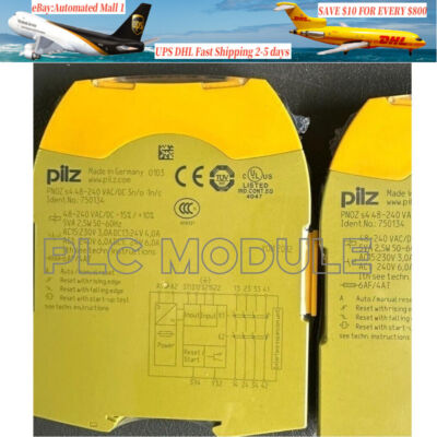 1pcs New PILZ 750134 PNOZ s4 48-240VACDC 3 n/o 1 n/c Fast Shipping | eBay