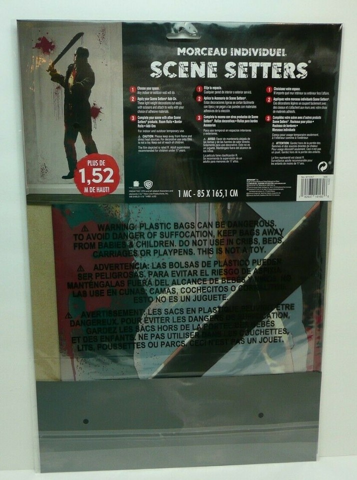 Friday the 13th Jason Voorhees Scene Setters Wall Decoration Banner ...